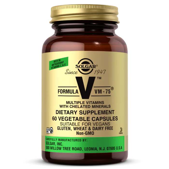 Solgar, Formula V, VM-75, Multiple Vitamins with Chelated Minerals | 1